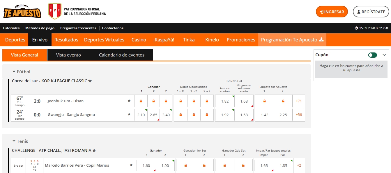 Te Apuesto zona segura intralot en Perú 🌟 Cómo escribir en intralot Te ...